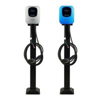 China RFID Card LCD Function 11kw/16A Type2 Column/Wall Mounted EV Charging Station for BYD Tesla Electric Vehicle/Electric Car for sale