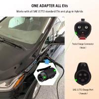 China J1772 Adapter 250V 80A 20kW Type 1 Portable EV Charging Adapter Ev Conversion for Byd tesla huawei for sale