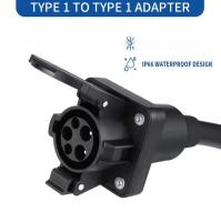 China 5m Cable EV Charging Plug to Charging Socket J1772 to Type 1 Electric Vehicle Charger with Sturdy Pin Material Copper Alloy for sale