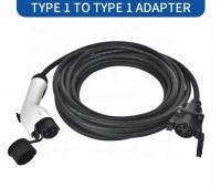 China 5m Cable EV Charging Plug to Charging Socket J1772 to Type 1 Electric Vehicle Charger with Sturdy Pin Material Copper Alloy for sale