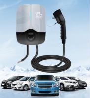China Insulation Resistance 1000MΩ DC500V TYPE1 7KW 11KW 22KW 32A EV Wallbox AC Fast Wall Mounted With RFID Card for and TYPE2 for sale