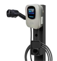 China AC Output Current 11KW 3 Phase 7KW 1 Phase Type2 Type1 Electric Vehicle Charging Position Wallbox EV Charger With 5m Cable for sale