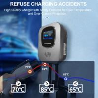 China AC Output Current 11KW 3 Phase 7KW 1 Phase Type2 Type1 Electric Vehicle Charging Position Wallbox EV Charger With 5m Cable for sale