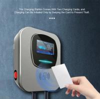 China AC Output Current 11KW 3 Phase 7KW 1 Phase Type2 Type1 Electric Vehicle Charging Position Wallbox EV Charger With 5m Cable for sale