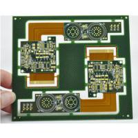 China Rigid Flex PCB Board Flexible Adhesive With ENIG Surface Treatment for sale