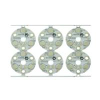 China Black Silkscreen Led Pcb Board White Solder Mask Immersion Tin Surface Finish for sale