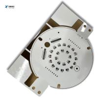 China White Solder Mask Aluminum Pcb Board 1.8mm Thickness Hasl Lead Surface Finish for sale