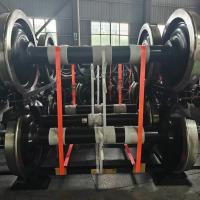 China 840mm Railway Wheel Set for Wagons 25T Axle Load Wagon Wheelset TSI Certified for sale