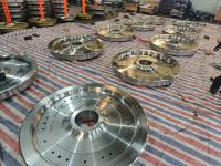 China ER9 Material 1250mm Locomotive Wheels EN AAR Standard Customizable Railway Wheel for sale
