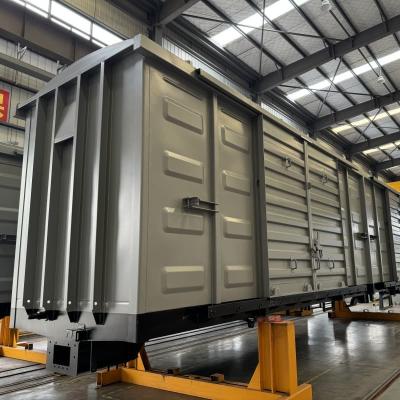 China Rail Cargo Wagon Freight Wagon Railway Covered Wagon for sale