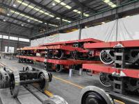 China Railroad Railway Flatbed Rail Car TSI EN UIC Standard Flat Wagon for sale