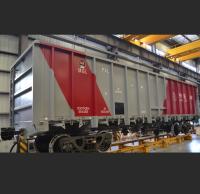 China Railway RTH62 Bottom-Discharge Open Top Wagon for sale