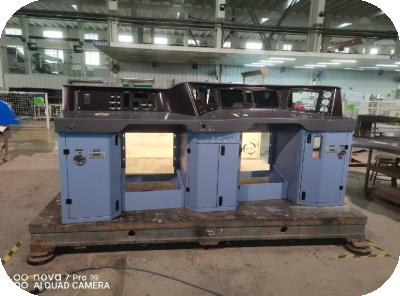 China Export Model Electric Locomotive Cab Control Panel 2691x902x1240mm Fiberglass Carbon Steel for sale