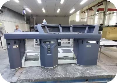 China Export Model Electric Locomotive Cab Control Panel 2493x1304x808mm Fiberglass Carbon Steel for sale