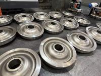 China EN 13262 K36 Railway Wheel Class C Material 840mm Diameter for High Speed Freight for sale