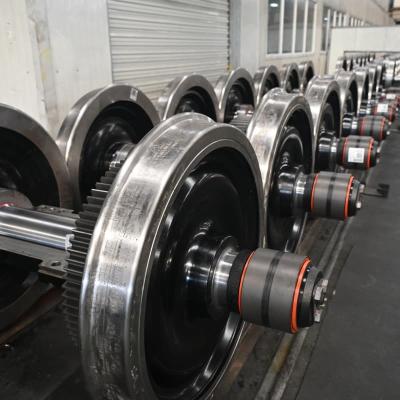 China Customized Railway Locomotive Wheelset U20 C30 Roller Bearing 5 Year Warranty for sale