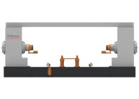 China 3 Min / Pair Wheel Press Machine , Bearing Assembly Machine 4560×900×1880mm for sale