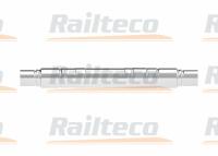 China High Durability Railway Passenger Car Axle 1200 - 2800mm Length for sale