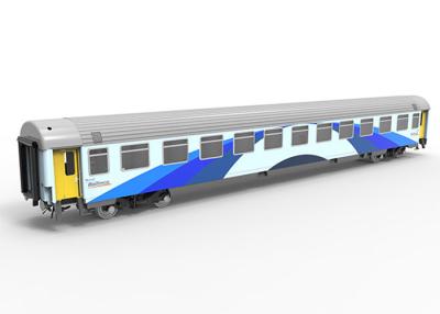 China 160 km/h Air Conditioned Passenger Sleeper Rail Car 1435 mm Gauge Railway Coach for sale