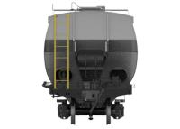 China Railway Hopper Wagon 66m3 Grain Hopper Car AAR Standard 1067mm Gauge for sale