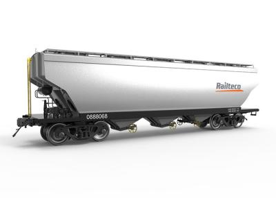 China Railway Hopper Wagon 66m3 Grain Hopper Car AAR Standard 1067mm Gauge for sale
