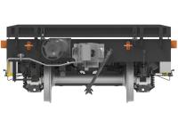 China General Purpose Flat Rail Car 1000mm Gauge 20GP / 40GP Container Flat Wagon Flat Car for sale