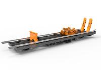China High Efficiency Railroad Wagon for Laying Track 1435mm Gauge 40t Tare Weight for sale