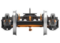 China High Strength 4 Wheel Bogie Ø863mm Diameter Wheels Convenient Operation for sale