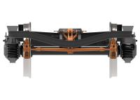China Railway Bogie Standard Gauge Freight Bogie Welded Fabrication Frame for sale