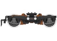 China Wheel Base 2200mm Railway Bogie , Two Axle Metro Bogie RTHZ14 for sale