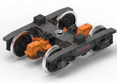 China High Load Capacity Railcar Bogie For Rail Engineering / Tunnel Cleaning Vehicle for sale