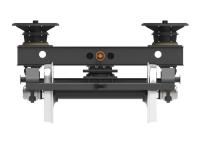 China 20T Load Railway Bogie , Wheel Set Bogie Wagon for Rail Engineering Vehicle for sale