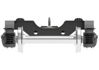 China Railcar Bogie Welded Frame 1435mm Gauge 35t Axle Load Low Speed Heavy Load Wagon for sale