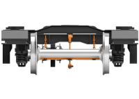 China Multipurpose Four Axles Railway Bogie 1981mm Journal Center Distance for sale