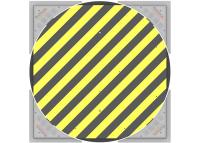 China Electric Railway Wheelset Turntable 1425×1425×550mm for Train Locomotive for sale
