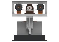 China Wagon Railway Workshop Equipment , Wheel Rolling Machine For Wheelset Rotation for sale