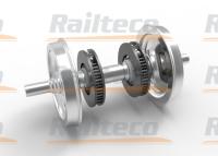 China Narrow Gauge Railway Wheel Set 838mm CL60 EA1N TB/T AAR Standard for Freight Wagon for sale