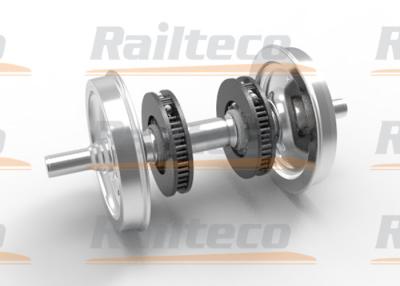 China Narrow Gauge Railway Wheel Set 838mm CL60 EA1N TB/T AAR Standard for Freight Wagon for sale