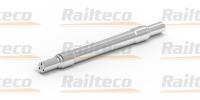 China Railway Passenger Car Railway Axle 120 km/h for sale