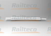 China 25T Axle Load Railway Train Axle Gauge 1435mm Reliable AAR GOST TSI Standard for sale