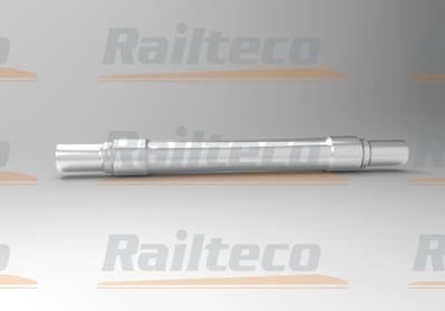 China Class G Railway Axle 35.7 Ton Load 2006.6mm Bearing Center Distance for Freight Wagon for sale