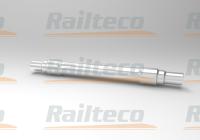 China UIC Standard Railway Axle Class K 222.25mm Wheel Seat Diameter for sale