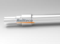 China Standard Gauge Railway Axle 2214mm , Type RF2 Bogie Axle AAR / GOST for sale