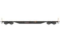 China Railway Container Wagon Flat Wagon 70t Payload 1435mm Gauge Y25 Bogie for Multiple Cargoes for sale