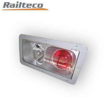 China Railway Locomotive Red White Light DC24V 75W Halogen Lamp for Freight Wagons for sale