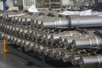 China Railway Axle 2180mm Bogie Axle for Railroad Wagon EN13261 EA1N Standard for sale