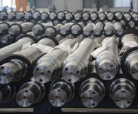 China Railway Axle 2180mm Bogie Axle for Railroad Wagon EN13261 EA1N Standard for sale