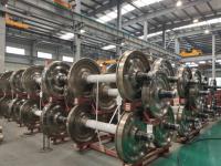 China Railway Wheelset 1000mm EN13260 Wheelsets for Wagon Axle Assembly for sale