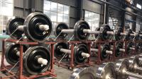 China Railroad Wheelset 920mm Railway Wheel Set BA004 Wheel High Reliability With TSI Certification for sale