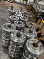China Railteco Forged Minecart Wheel Railway Spare Parts High Standard 600mm for sale